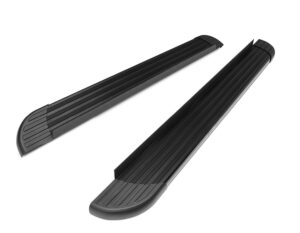 tac running boards fit 2011-2019 ford explorer value aluminum suv black side steps nerf bars step rails running boards off road automotive exterior accessories (2 pieces running boards)