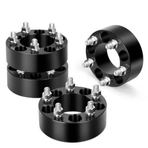 5x4.5 Wheel Spacers for Je/ep XJ KJ KK TJ ZJ KJ KK, dynofit 4pcs 5x114.3 2"(50.8mm) 80.5mm 1/2-20 Studs Forged 5 Lugs Wheel Spacer Fit Cherokee Explorer Wrangler Mustang Liberty Grand Cherokee Falcon