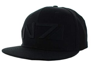 mass effect toynk andromeda n7 snapback hat, black