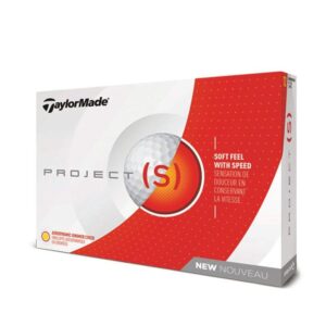 taylormade tm18 project (s) dz project (s) golf ball (dozen)