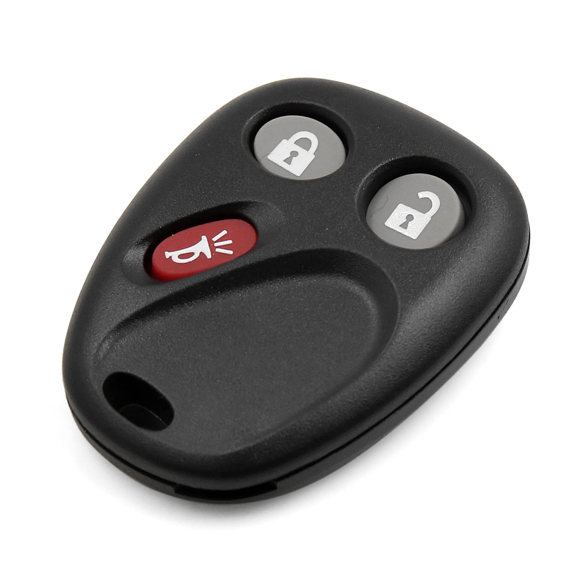 uxcell New 3 Buttons Key Shell Keyless Entry Fob Remote Control Case Replacement 21997127 for Cadillac for Chevrolet for GMC for Hummer