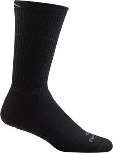 darn tough tactical boot full cushion socks (t4022) unisex – black, medium