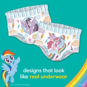 Pampers Easy Ups Girls & Boys Potty Training Pants - Size 2T-3T, 25 Count, My Little Pony Training Underwear (Packaging May Vary)