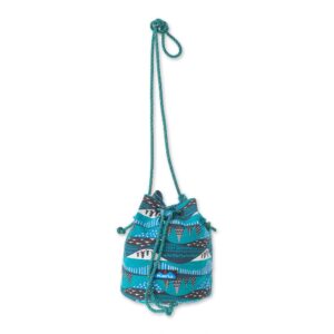 kavu bucket bag canvas sling purse bag - winterscape