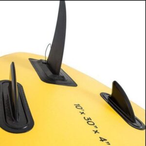 gpp 3pk kayak accessories skeg tracking fin integral fin mounting points watershed board canoe