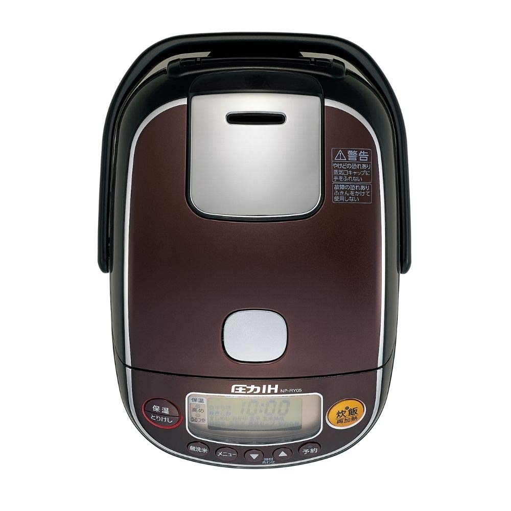 ZOJIRUSHI Pressure IH Rice Cooker"極め炊き (KIWAME DAKI)" NP-RY05-TD (Dark Brown)【Japan Domestic genuine products】【Ships from JAPAN】