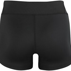 Mizuno Mens Women's Victory 3.5" Inseam Volleyball Shorts, Black, Medium US