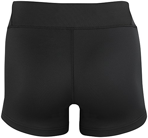 Mizuno Mens Women's Victory 3.5" Inseam Volleyball Shorts, Black, Medium US