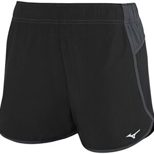 Mizuno Youth Atlanta Cover Up Volleyball Short Black/Charcoal