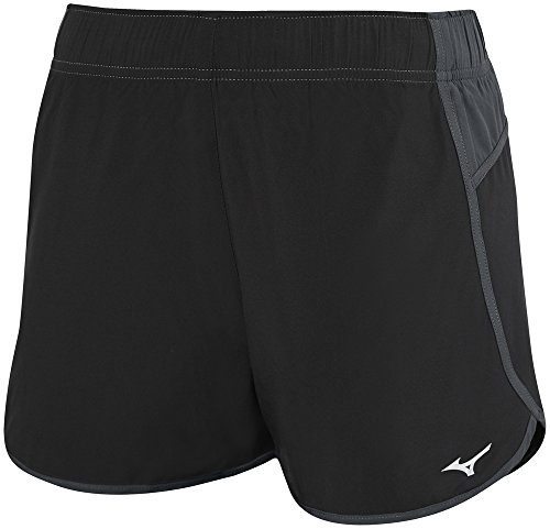 Mizuno Youth Atlanta Cover Up Volleyball Short Black/Charcoal