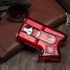 Kimber Self Defense Less-Lethal PepperBlaster II; Pepper Spray Gun (Red)