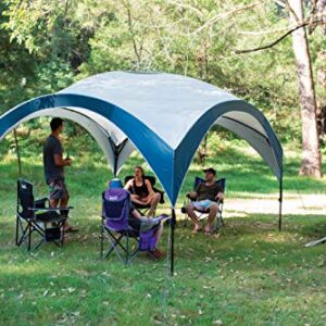 Coleman Gazebo, Fastpitch Shelter XL for Garden and Camping, Sturdy Steel Construction, Large Tent, Portable Sun Shelter with Protection SPF 50, White, XL - 4.5 x 4.5 m