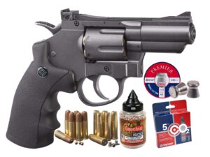 crosman snr357 (pistol + bb and pellet cartridges, bb's, pellets and co2)