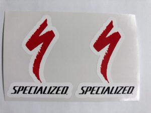 2 specialized decals