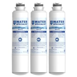 waterspecialist da29-00020b samsung water filter for refrigerators, replacement for samsung water filter da29-00020b, haf-cin, rs25j500dsr, rf28hmedbsr, haf-cin/exp, rf4287hars, rf28hfedbsr, 3 filters