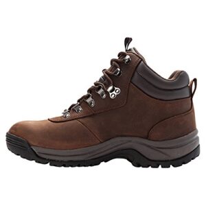 propét men's cliff walker hiking boot, brown crazy horse, 15 x-wide