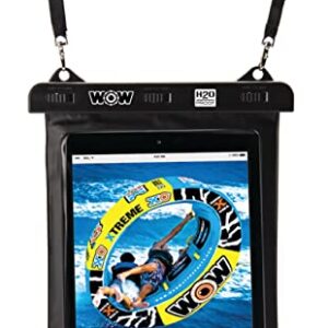 WOW World of Watersports H2O Proof Mini Tablet Holder 6 inch x 10 inch Large Waterproof, Snowproof, Dustproof and Sandproof Smartphone Holder, 18-5030