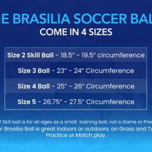 American Challenge Brasilia Soccer Ball (Blueberry, 5)