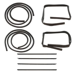 door weatherstrip seal kit compatible with 1983-1993 chevrolet s10 1983-1994 s10 blazer 1992-1994 gmc jimmy 1983-1991 s15 jimmy 1991-1993 sonoma