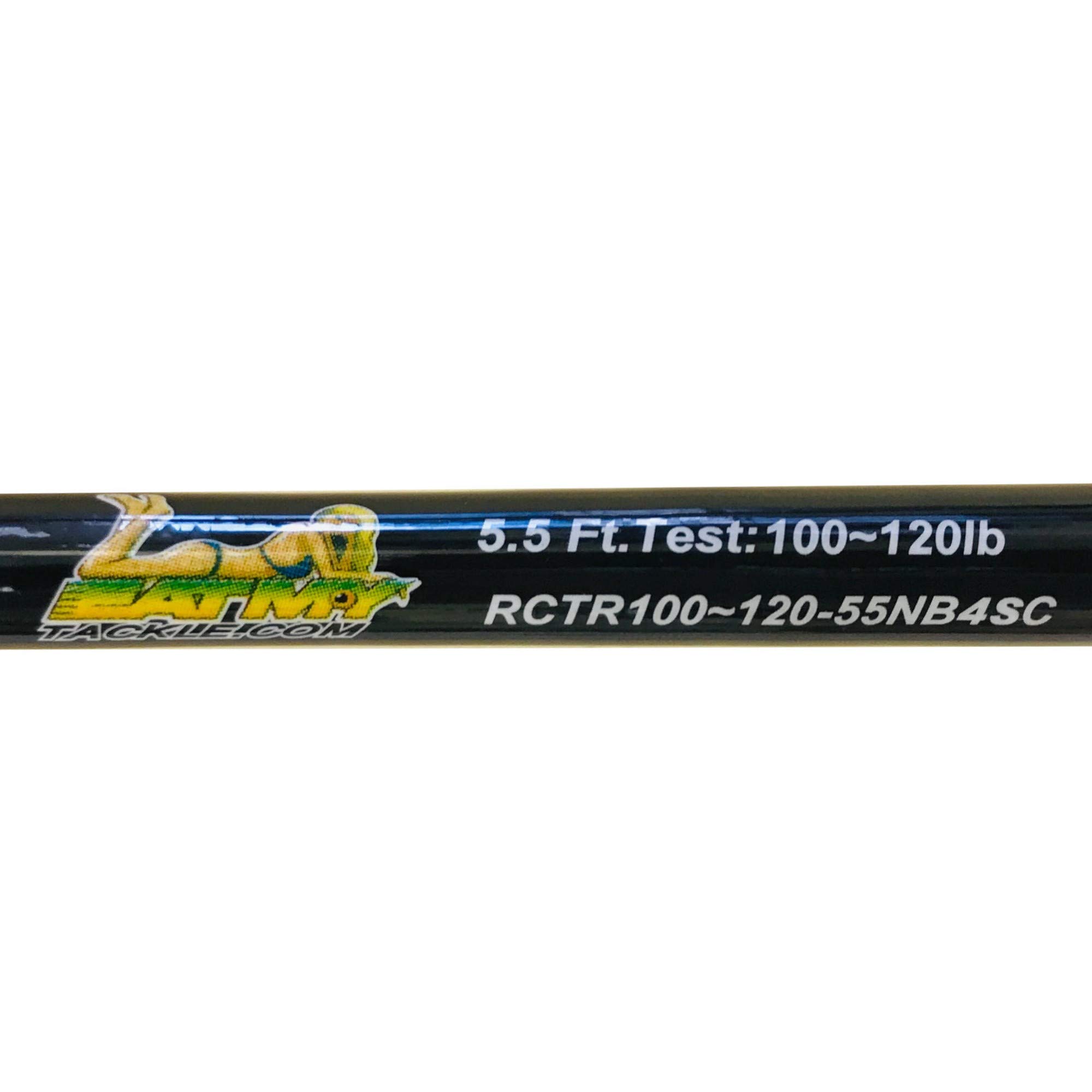 EAT MY TACKLE 2 Bent Butt Offshore Fishing Rods 100-120 lb. Class