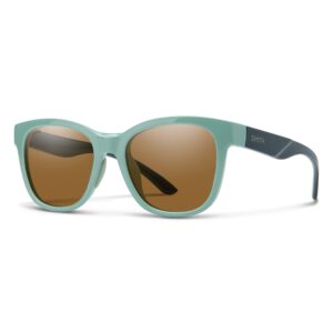 smith caper lifestyle sunglasses - saltwater | chromapop polarized brown