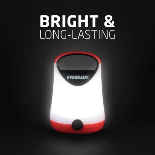 Eveready LED Camping Lantern X-250, Bright Tent Light, Rugged Water Resistant LED Lanterns, 100 Hour Run-time