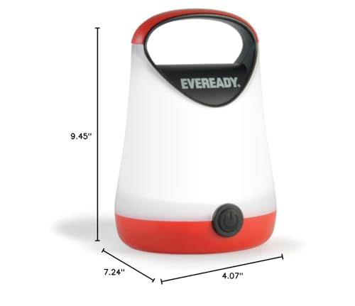 Eveready LED Camping Lantern X-250, Bright Tent Light, Rugged Water Resistant LED Lanterns, 100 Hour Run-time