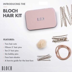 Bloch Unisex-Adult's Standard Hair Kit, Brown, 1 Count (Pack of 1)