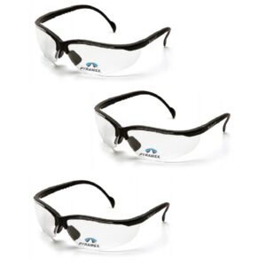 safety glasses,blk/clr,rx1.5