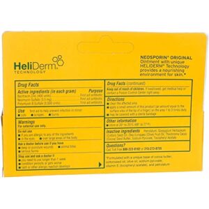 Neosporin Original Ointment - 1 oz, Pack of 4