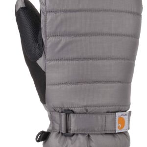 Carhartt Women's Quilts Insulated Mitten, CHARCOAL, S