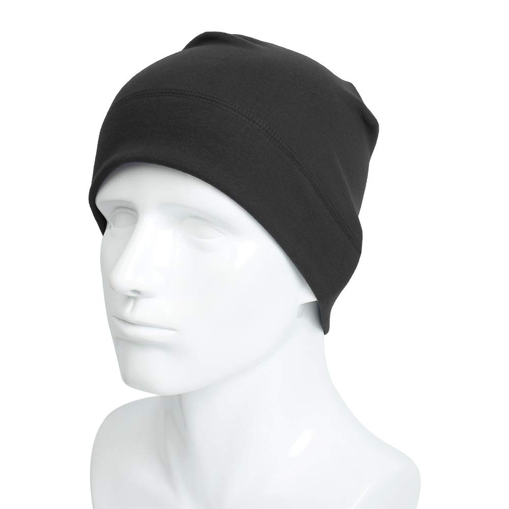 xife Unisex Indoors Cotton Beanie- Soft Cap Winter Warm Cap Skiing Hat (Black+Cowboy+Grey)