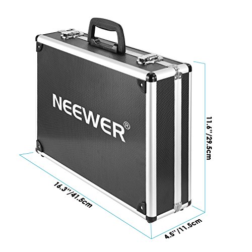 Neewer 7 Piece Wired Dynamic Drum Mic Kit - Kick Bass, Tom/Snare & Cymbals Microphone Set - for Drums, Vocal, Other Instrument - Complete with Thread Clip, Inserts, Mics Holder & Case（NW-7）