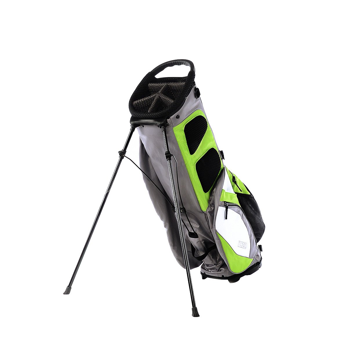 IZZO Golf Lite Grey/Lime/White Walking Ultra Light Perfect with Dual Straps for Easy to Carry Golf Bag