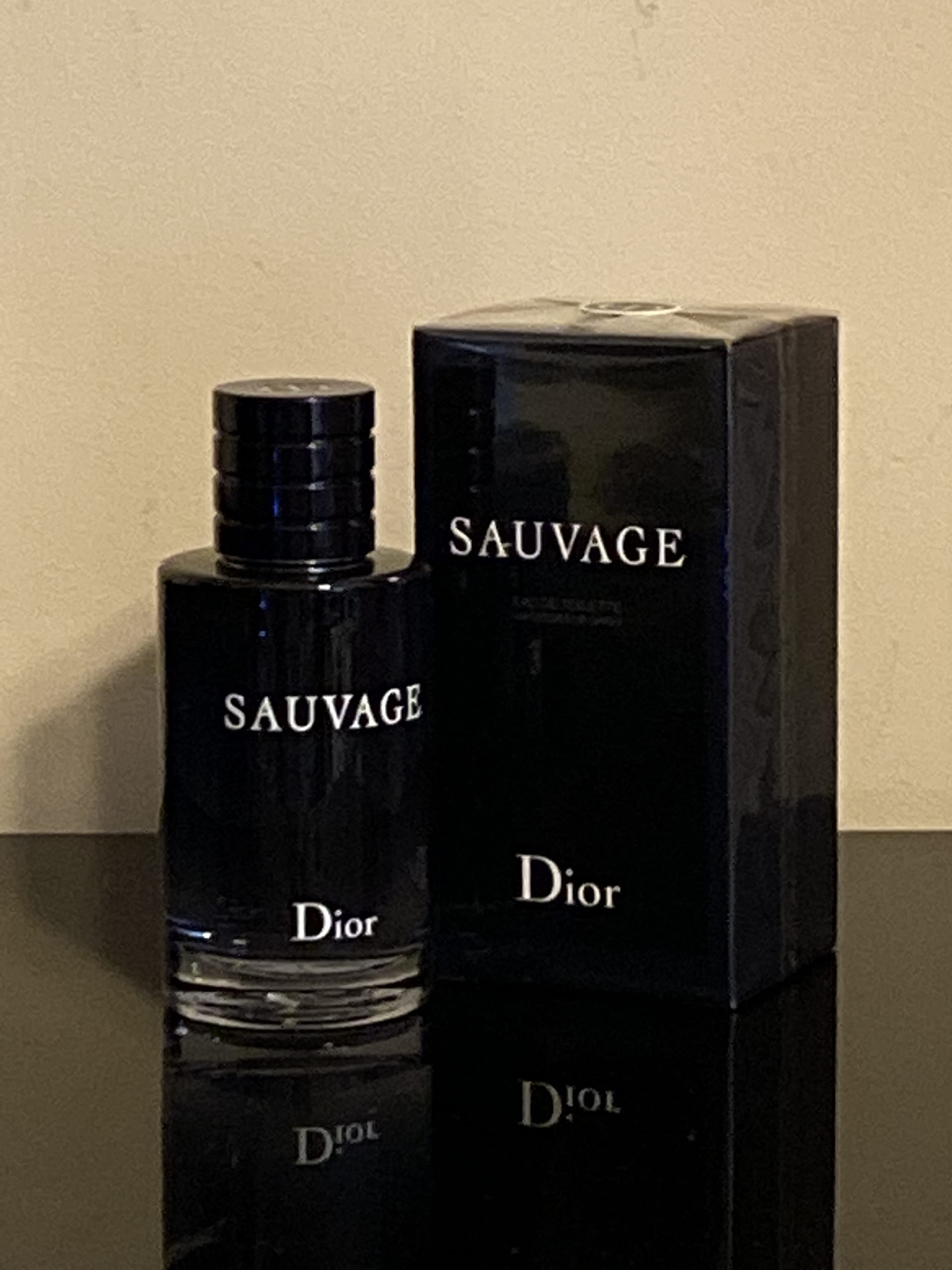 Dior Men's Sauvage Eau de Toilette Spray ( 3.4 Ounce / 100 ml in sealed box )