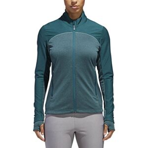 adidas golf women's go-to adapt jacket, medium, mystery green