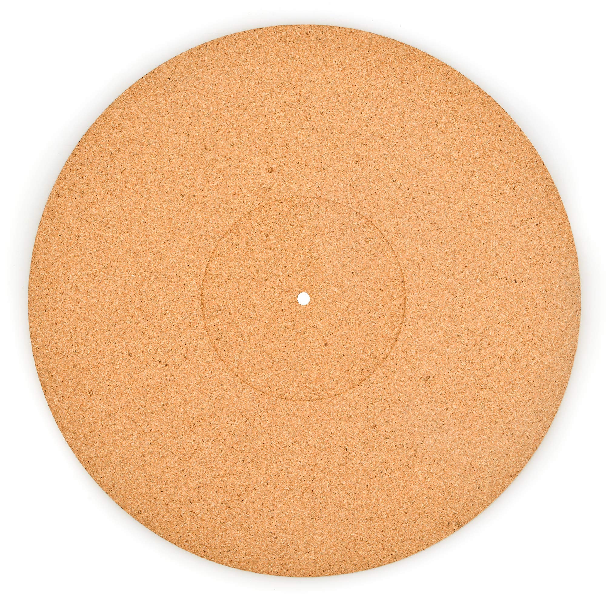 Cork Turntable Mat by PRO SPIN for Vinyl LP Record Players (3mm) | Record Player Mat with High-Fidelity Audiophile Acoustic Sound Support | Turntable Slip Mat Help Reduce Noise Due to Static and Dust