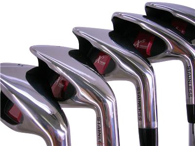 Extreme X5 Wide Sole iBRID Iron Set Senior Men's Complete 8-Piece Iron Set (4-SW) Right Handed Senior Flex A Flex Club with Premium Men's Arthritic Grip