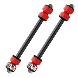 suspension dudes pair front sway bar stabilizer links mountaineer pickup explorer ranger ram, bushings made in usa k700542 k7275 (k700542 / k7275)