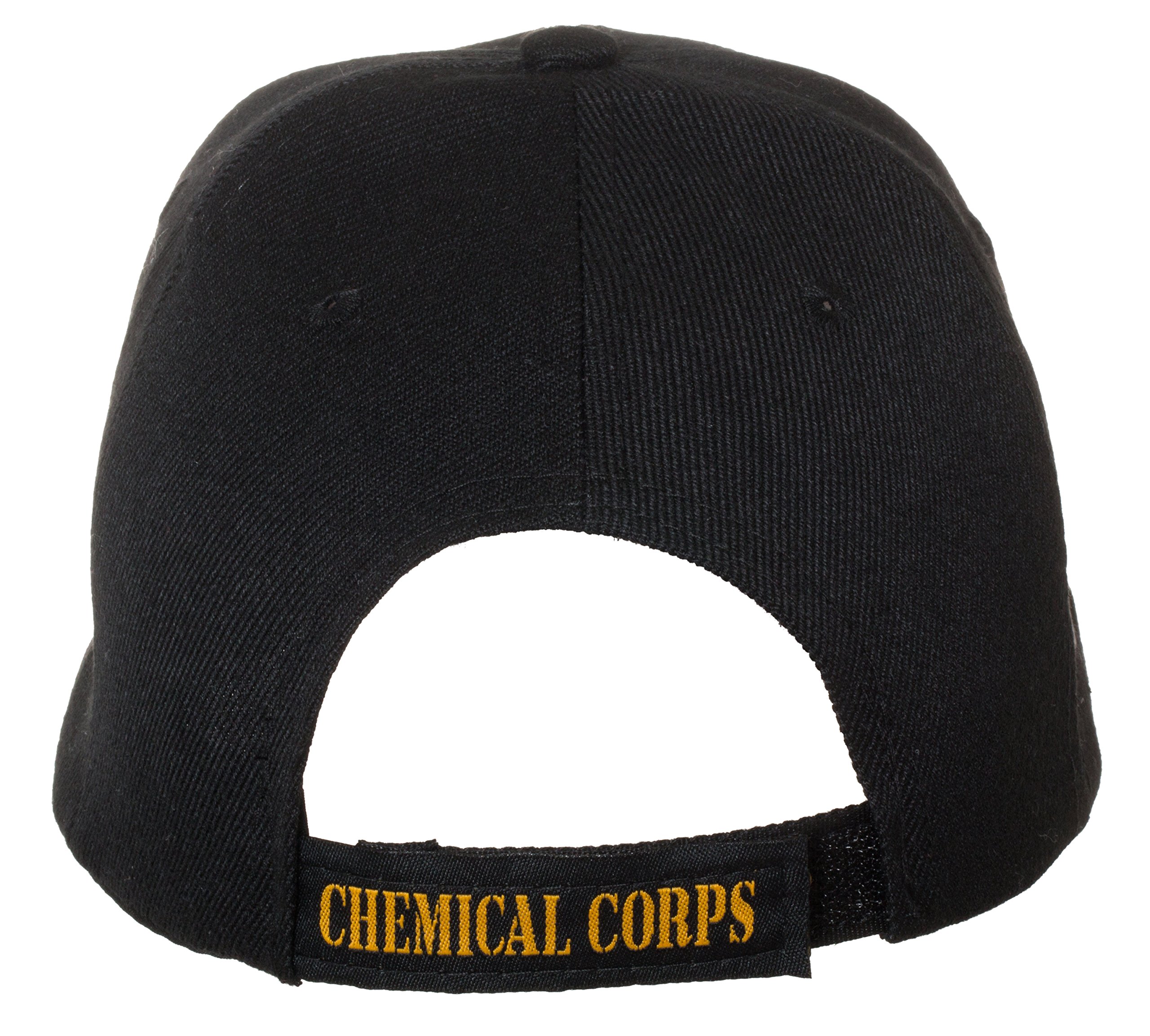 Artisan Owl Officially Licensed US Army Chemical Corps Embroidered Black Baseball Cap