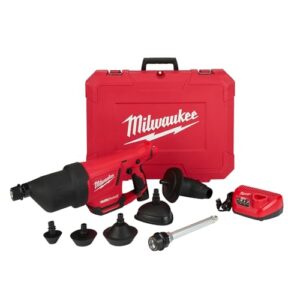 milwaukee 2572b-21 m12 airsnake drain cleaning kit