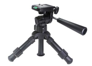 vidpro tt-12 heavy duty table top tripod with 3-way pan head