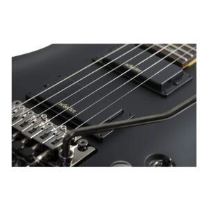 Schecter Demon-6 FR 6-String Solid-Body Electric Guitar (Aged Black Satin)