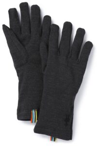 smartwool sw019001010m merino 250 glove charcoal heather m