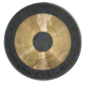 unlimited chau gongs - 12". includes gong, mallet & rope/bronze gong w/traditional look/for meditation, sound healing, & yoga/small & large available