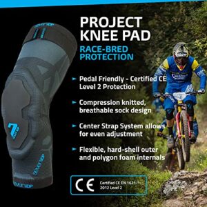 7iDP Project Knee Pads, Grey, Small