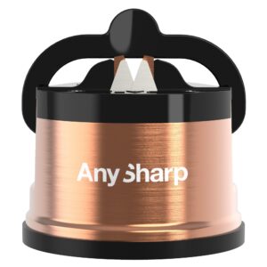 anysharp gift box pro knife sharpener, one size, copper