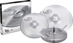 sabian quiet tone practice cymbals set qtpc502