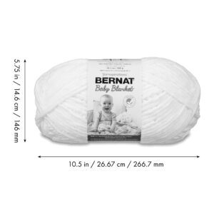 BERNAT BABY BLANKET YARN 300G 10.5 OZ, CORAL BLOSSOM