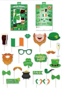 st pat's day photo props 20pk